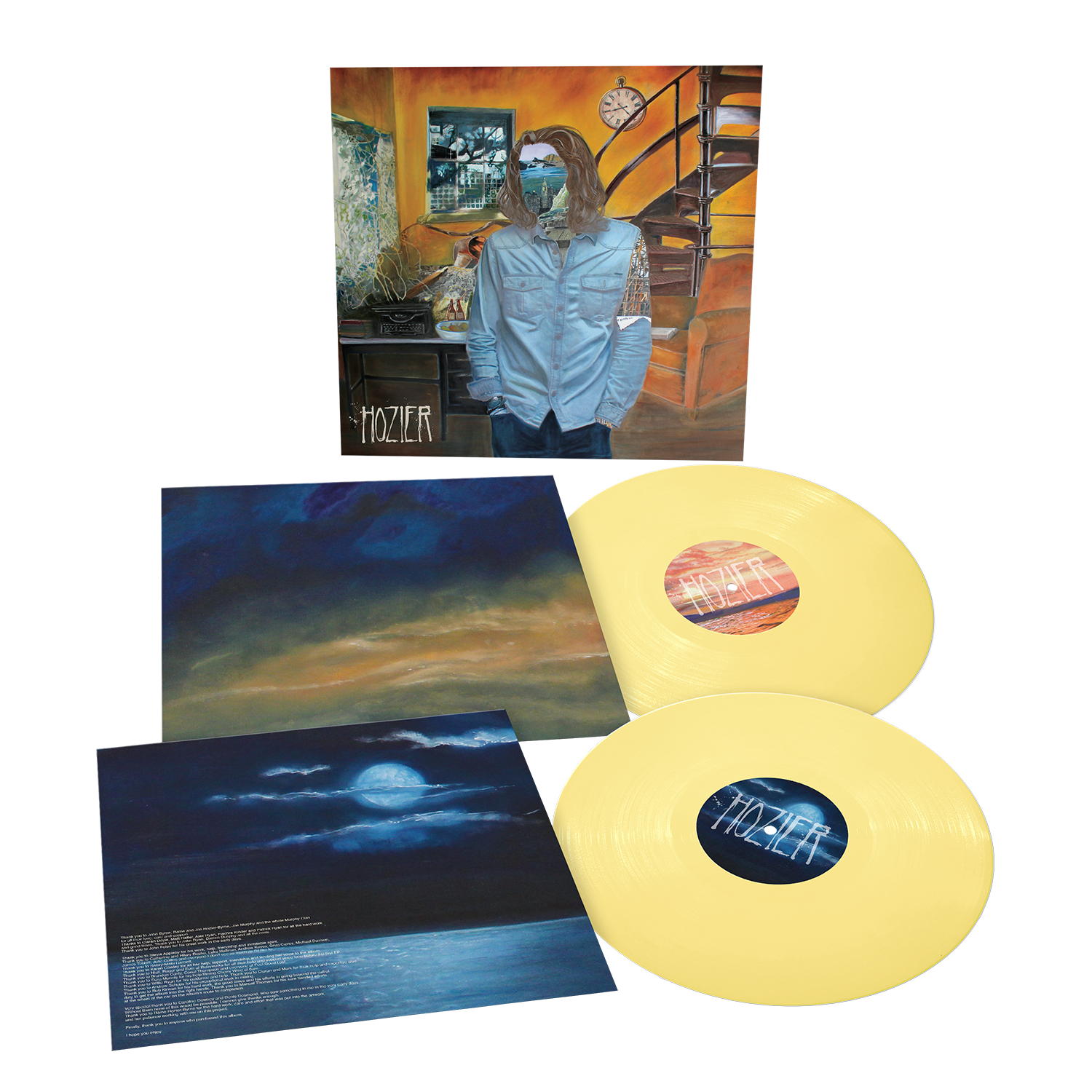 Hozier: Hozier Vinyl LP (Custard, Import, Anniversary Edition)
