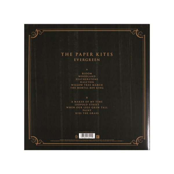 The Paper Kites: Evergreen Vinyl LP (Evergreen Marble)