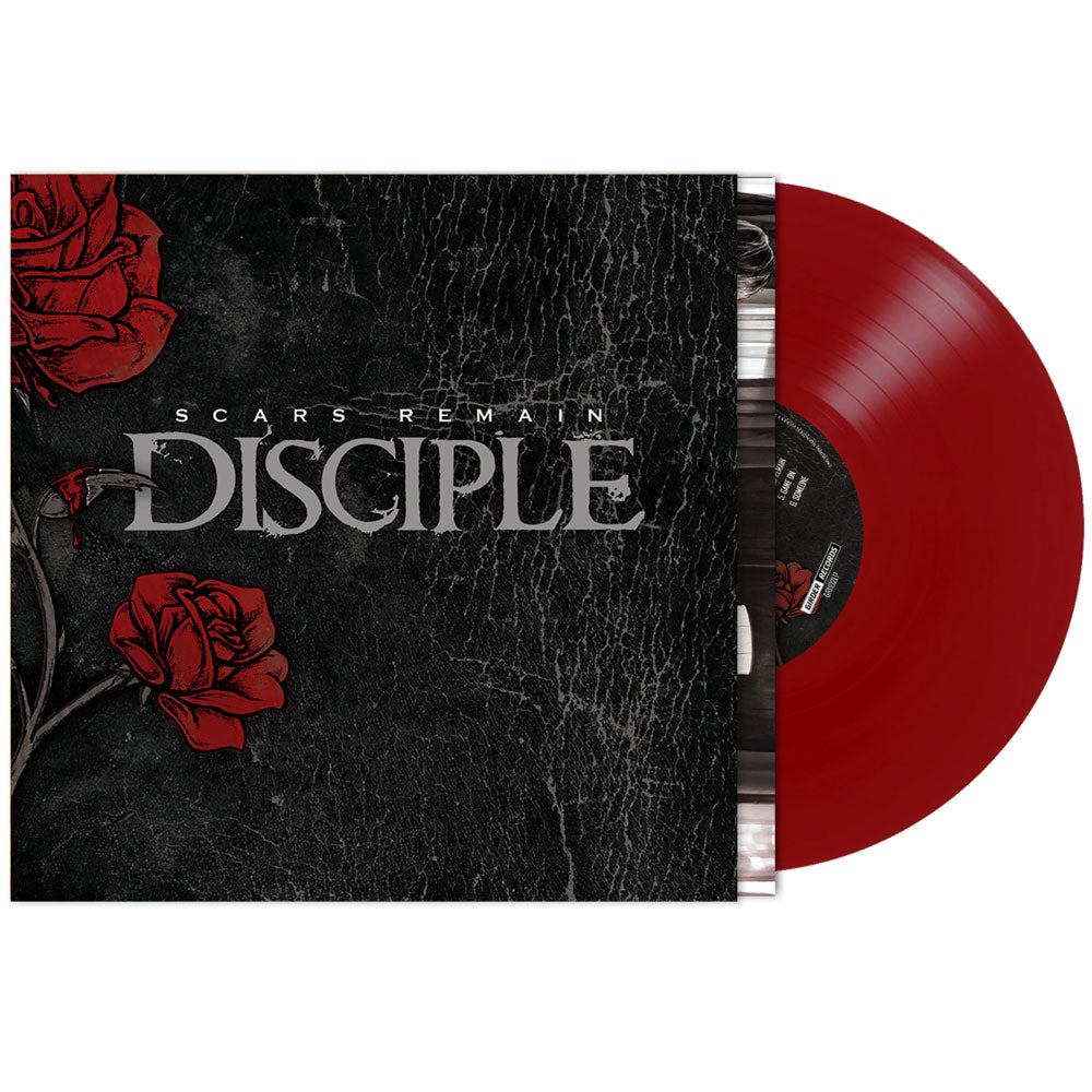 Disciple: Scars Remain Vinyl LP (Red Rose)
