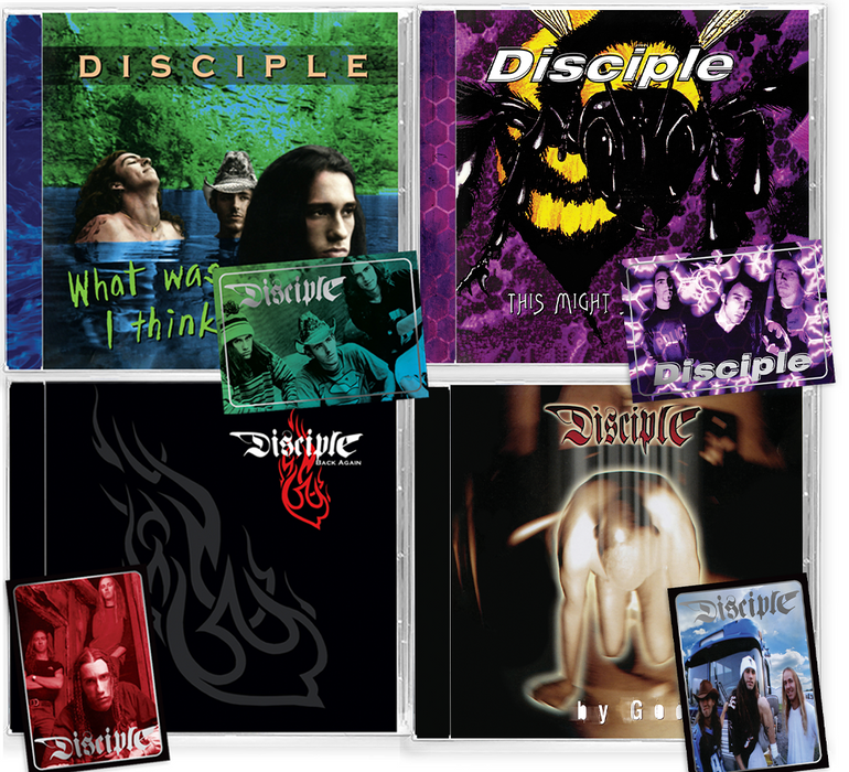 Disciple 4 CD Bundle (2022 Limited Edition Versions w/ Trading Cards)